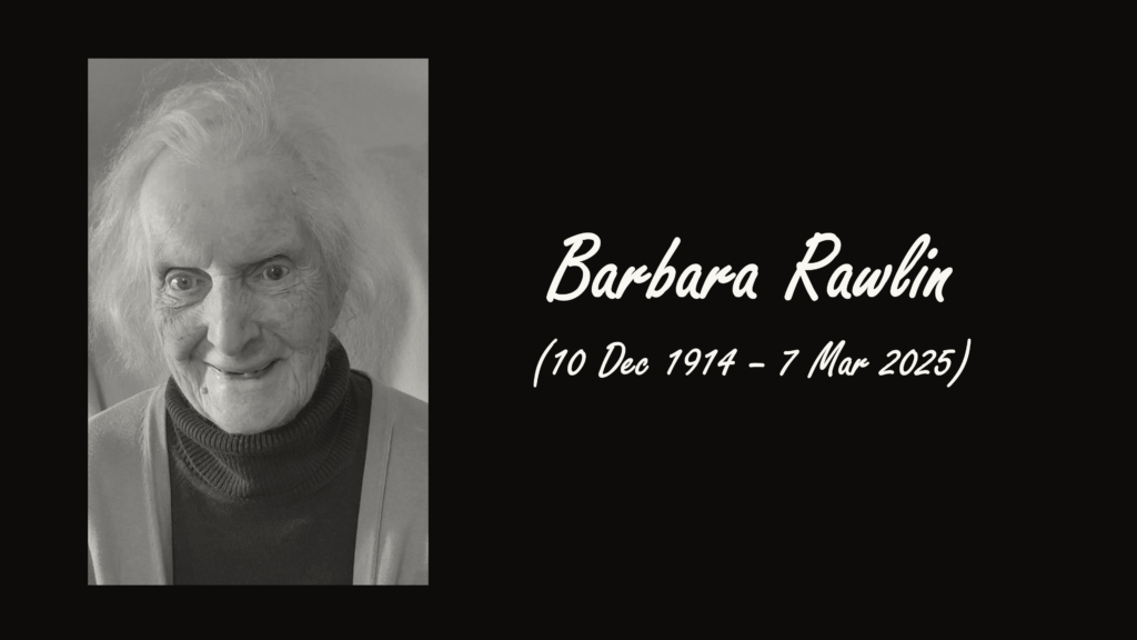 British Supercentenarian Barbara Rawlin Dies at 110 - LongeviQuest