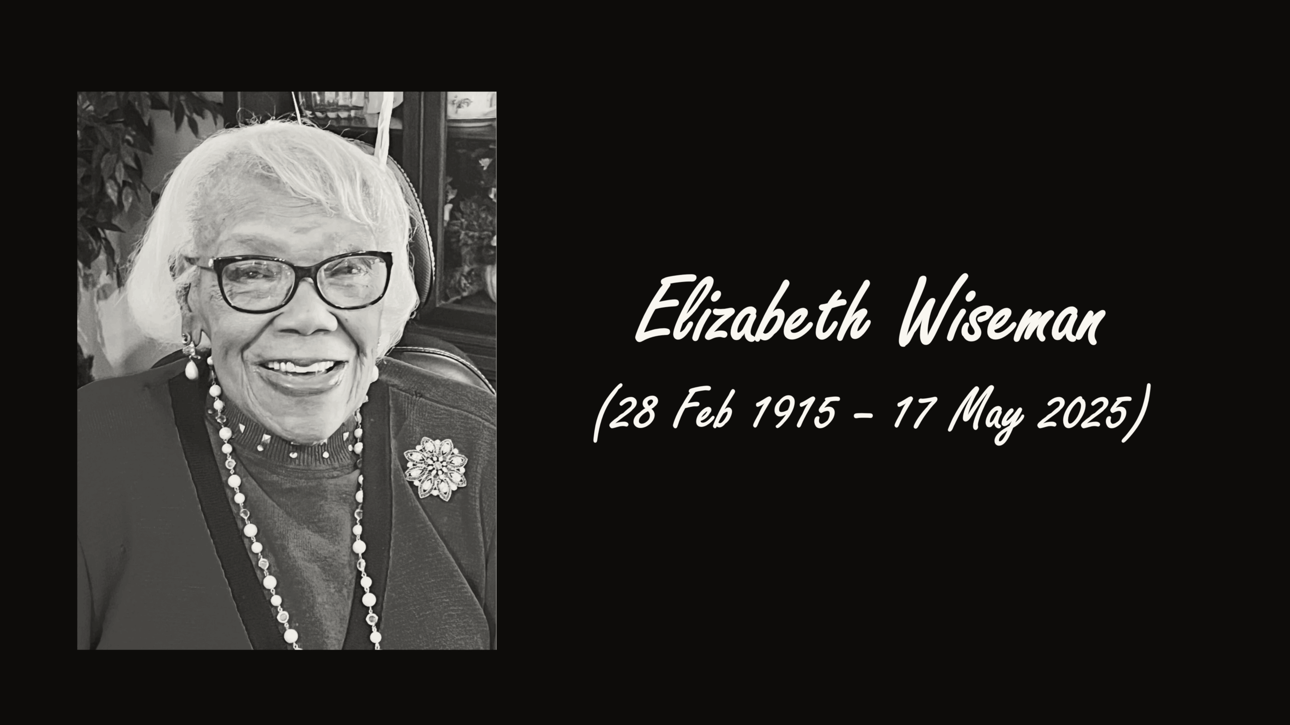Elizabeth Wiseman, Mississippi's Oldest Resident, Dies at 110 ...