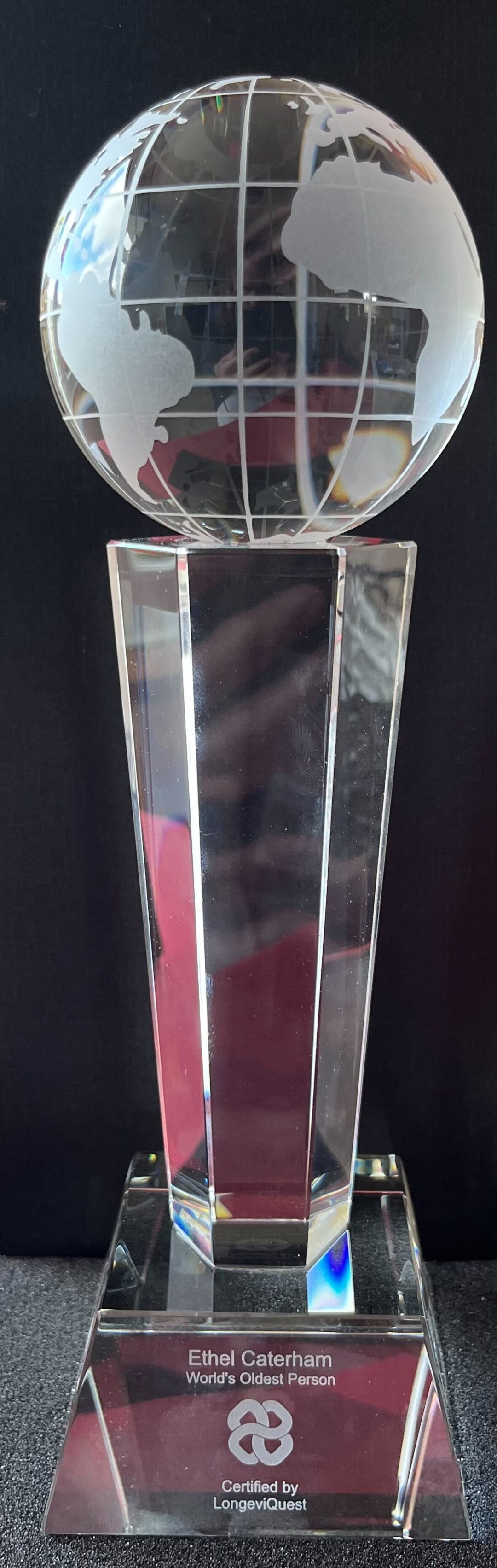 Ethel Caterham, 115, Awarded World's Oldest Person Trophy - LongeviQuest