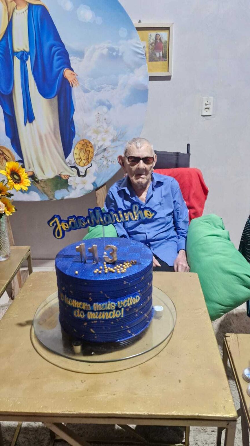 World's Oldest Man João Marinho Neto Celebrates 113th Birthday ...